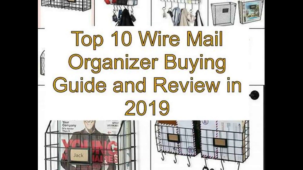 Top 10 Wire Mail Organizer – Buying Guide and Review in 2019 Check the ...